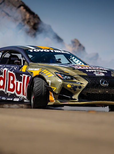 Ahmad Daham reveals new Lexus RC F drift car – video