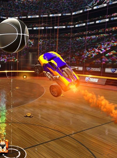 Rocket League: The pros playing basketball with cars