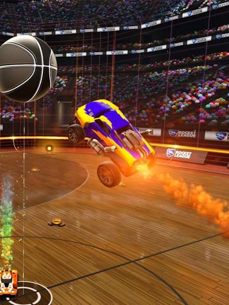 Rocket League: The pros playing basketball with cars
