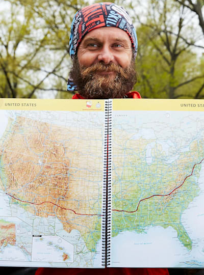 Patrick Sweeney: A run across America like Forrest Gump