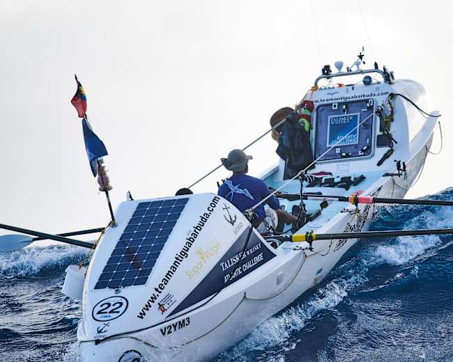 Team Antigua – Talisker Atlantic Challenge rowing race