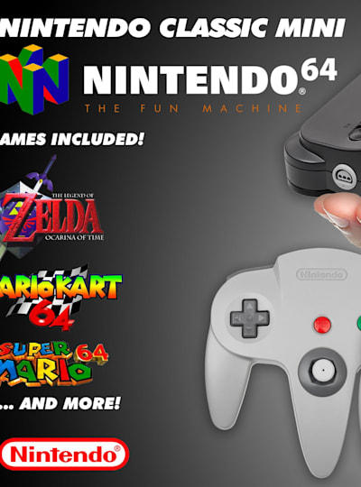 N64 Classic Mini : À quoi ressemblera la console ? Jeux
