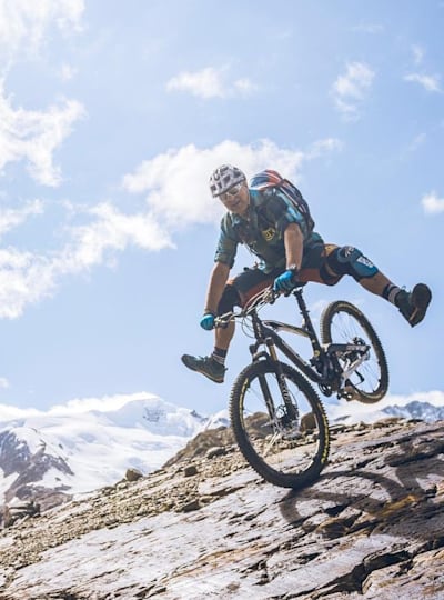Explora Livigno con Hans ‘No Way’ Rey, un mito del MTB