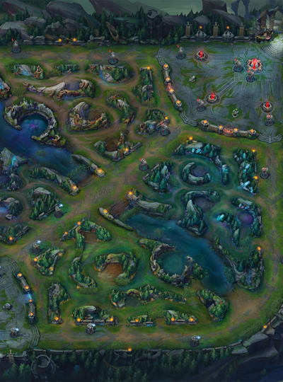 Mapa w League of Legends. Na co należy zwracać uwagę