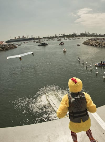What's the World Record in Red Bull Flugtag? 78.5m