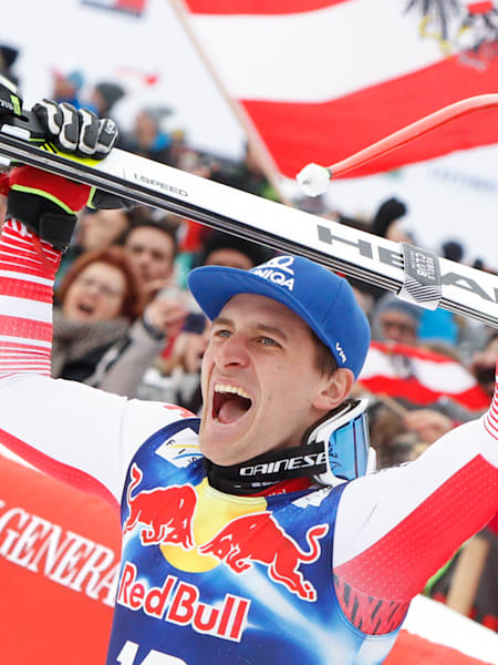 FIS World Cup: Matthias Mayer wins Kitzbühel downhill