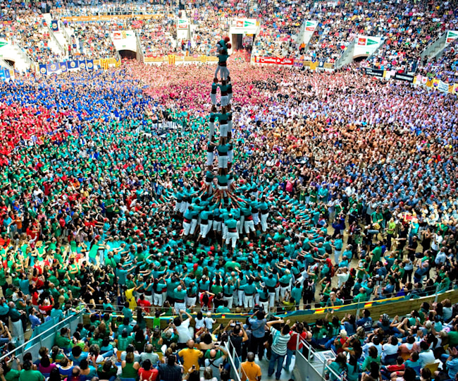 Datos y curiosidades del Concurs de Castells