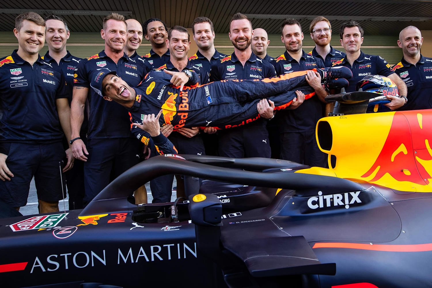 Daniel Ricciardo se despede da Red Bull Racing