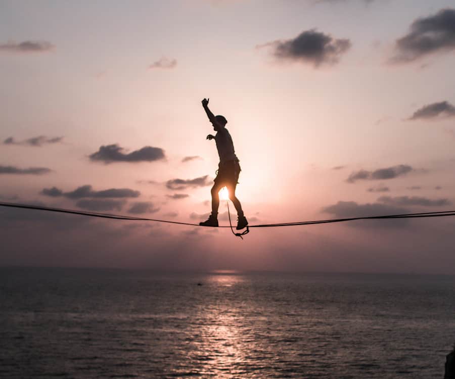 slackline wallpaper