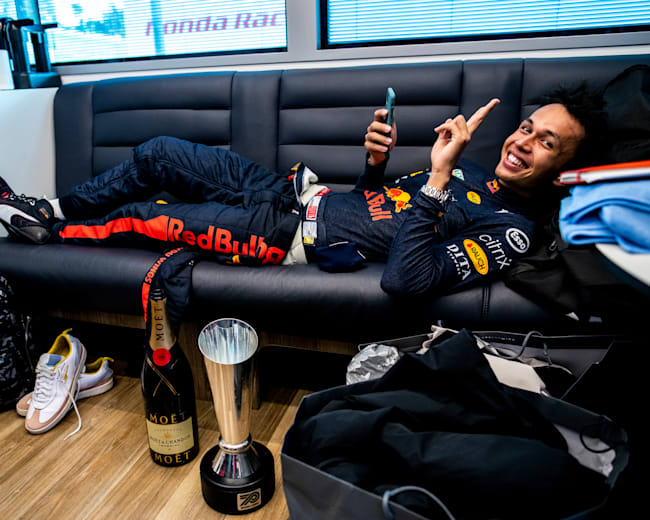 Alex Albon Interview, Southeast Asia's first podium