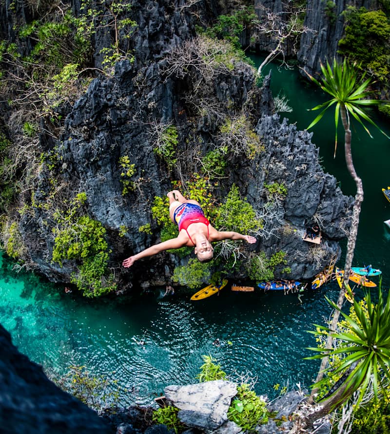 cliff diver thoughts