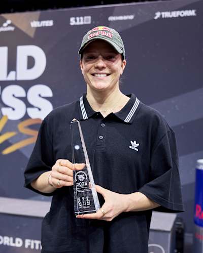 push yourself harder trophy