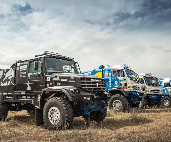 Silk Way Rally: ¡el vídeo de los camiones Kamaz Master!