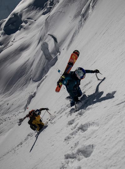 Jérémie Heitz défie Daron Rahlves dans Race the Face