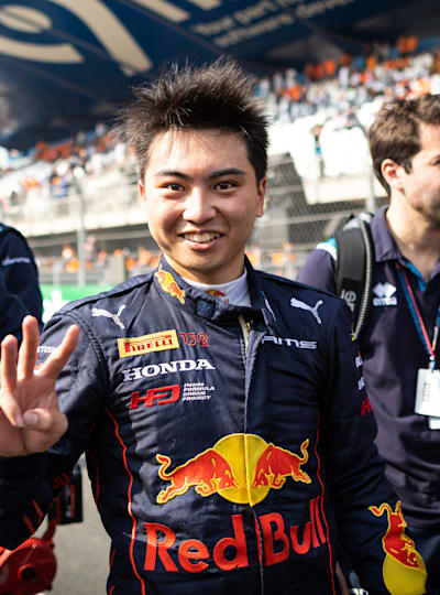 Hauger and Iwasa podium in Zandvoort F2