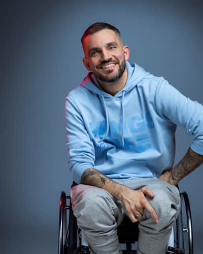 Bekim o pomoci vozičkárom a Wings for Life World Run