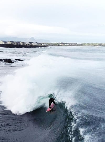 Conor Maguire: Fun surf in Ireland – Hit & Run video