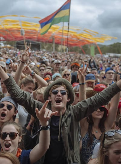 Flashback to Rocking The Daisies 2016