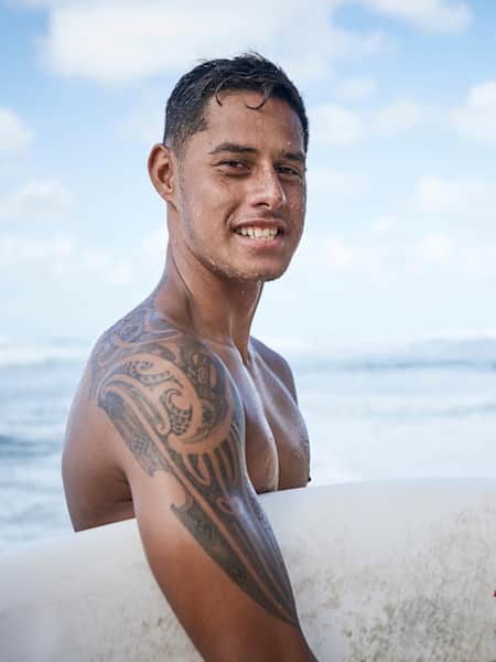 Champion surfer to ride the Endless Wave