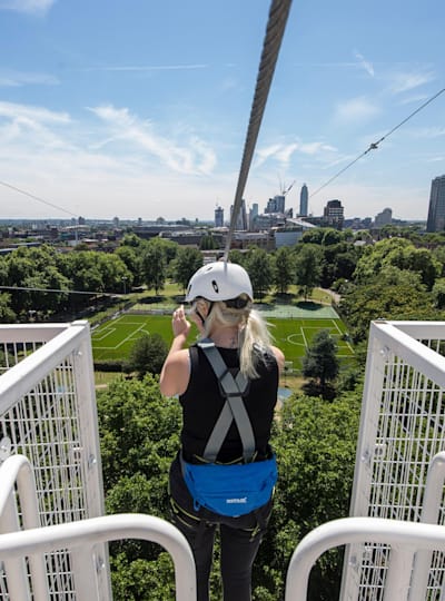 Zip Now: 700ft zipline is now open in central London