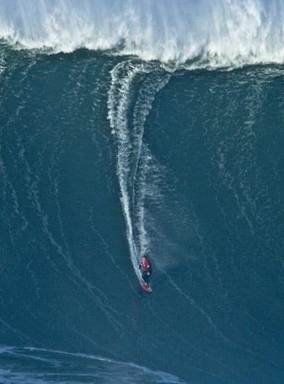 Worst big wave surfing wipeouts: Nazare with Mick