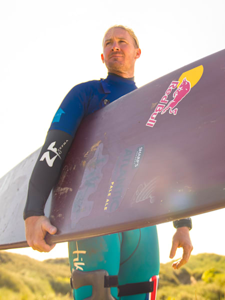 Andrew Cotton: Training routine of the big wave surfer