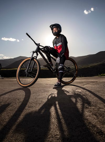 Khothalang Leuta: Lesotho's BMX pump track superstar
