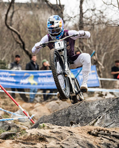 Loïc Bruni: watch his top five UCI DH MTB runs