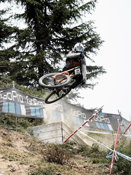 UCI DH World Cup Rd 5 Les Gets: Timed training report