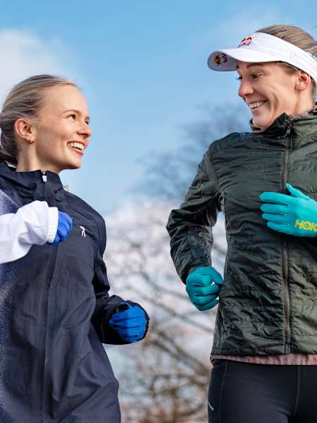 Lauftraining mit Triathletin Daniela Ryf & Creatorin Wemmse