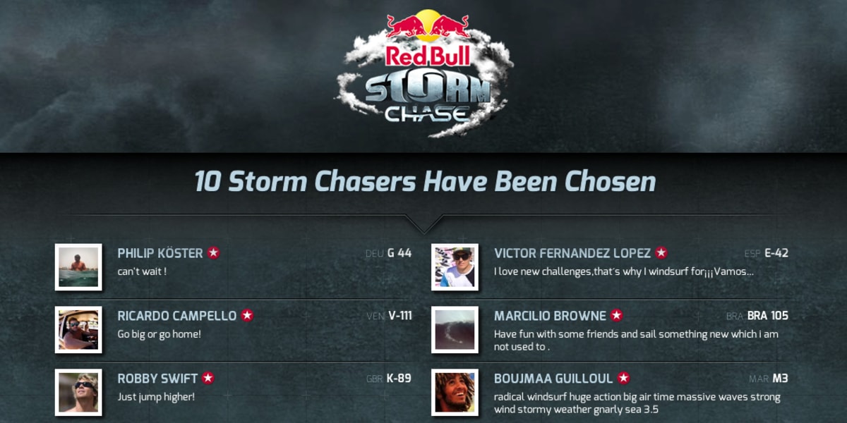 Red Bull Storm Chase: The Hunt is on!