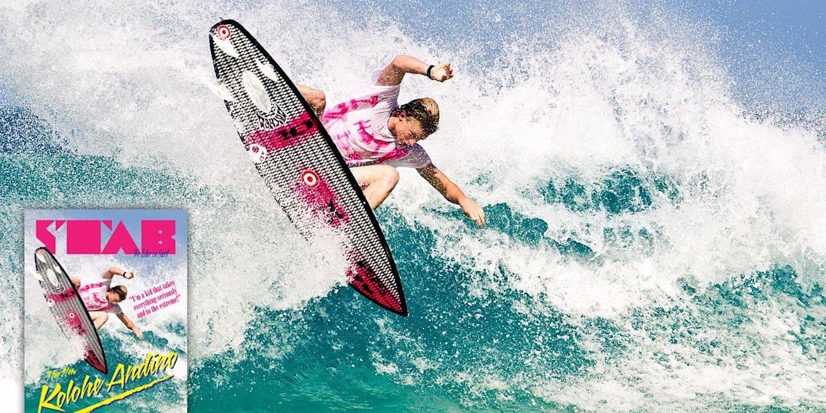 Kolohe Andino On The Cover Of Stab Magazine