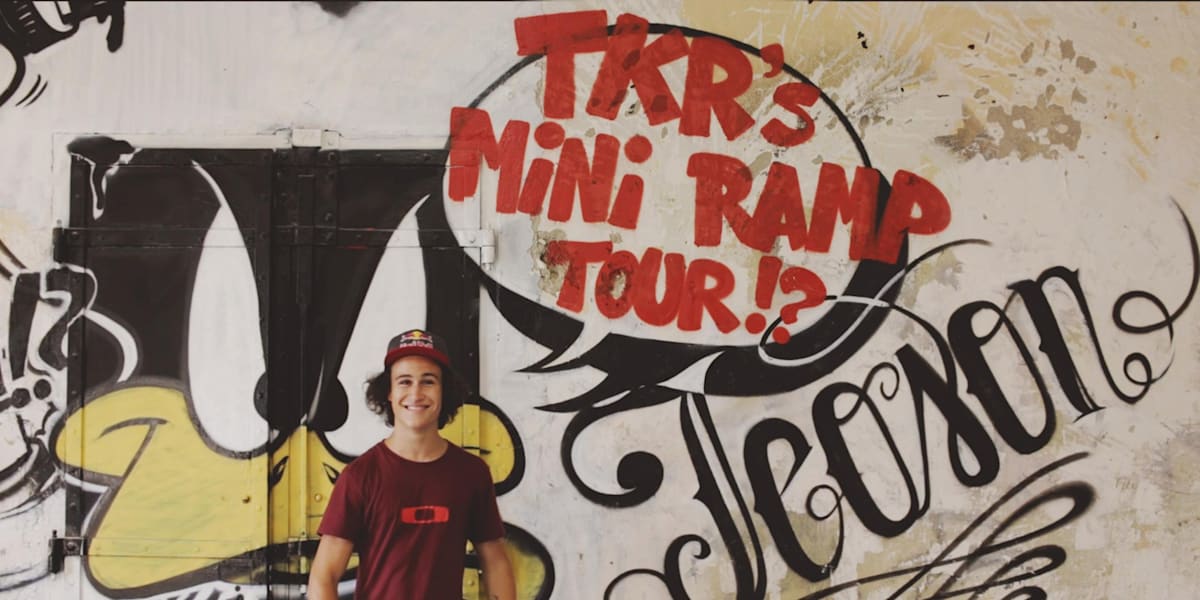 Tim-Kevin Ravnjak osvaja mini rampe po Sloveniji