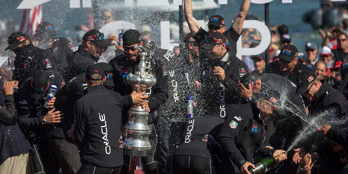 Video: Oracle Team USA defend America’s Cup title