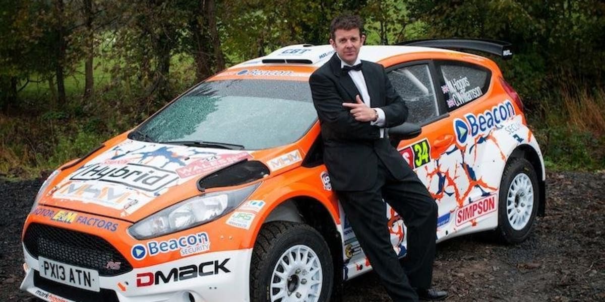 Bond stuntman Mark Higgins takes on Wales Rally GB