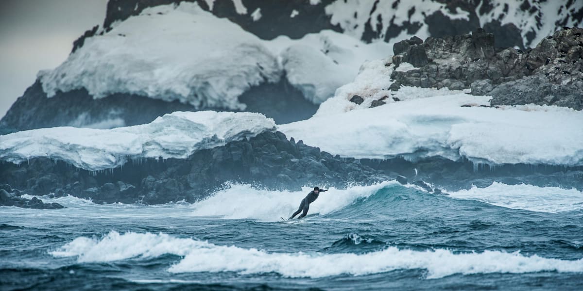 Arctic surfing photos: The world's coldest waves