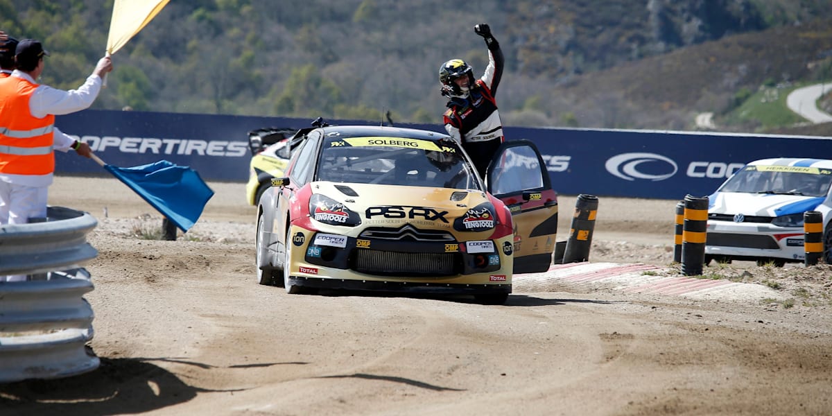 Petter Solberg wins first World Rally Cross round