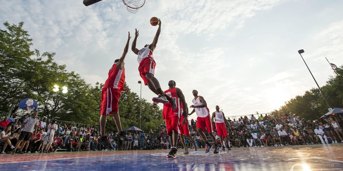 Red Bull Reign 3v3 basketball action clip