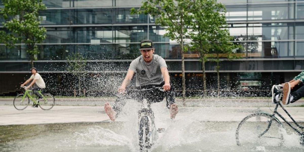 Creature Skateboards bike video in Copenhagen