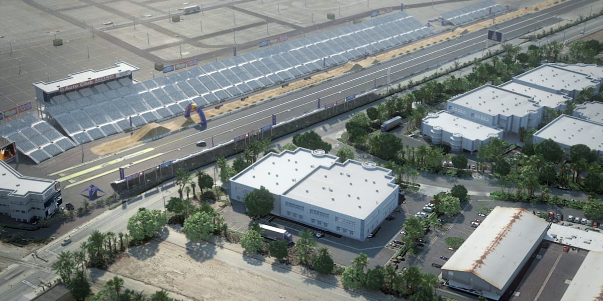 Red Bull Straight Rhythm Course Animation 2014