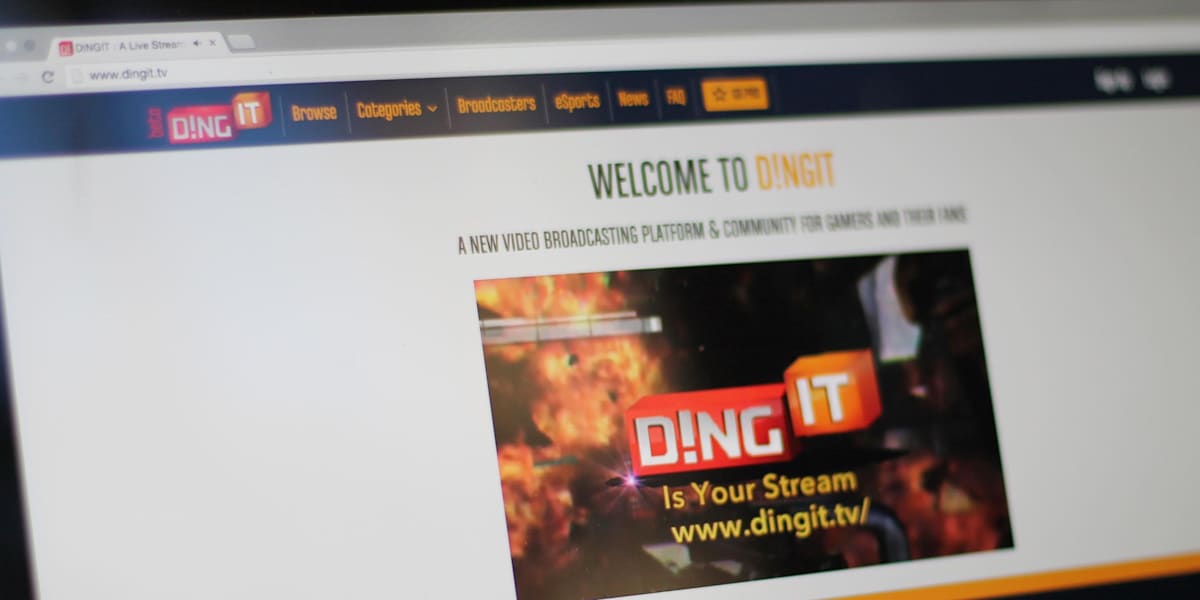 How D!ngIt challenges Twitch for eSports streaming