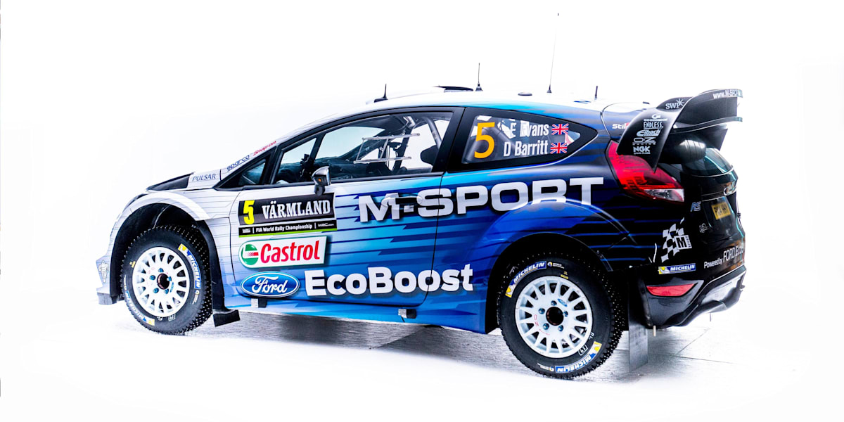 360 degree view of the M-Sport Ford Fiesta RS WRC