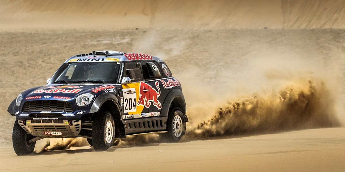 Nasser Al Attiyah wins Sealine Rally report and clip