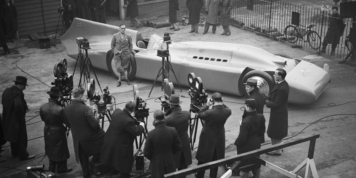 History of land speed record cars Bloodhound SSC