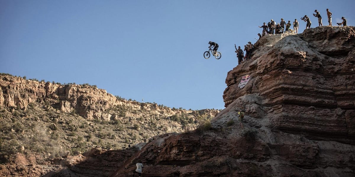 Red Bull Rampage 2015 Tyler McCaul Huge Drop