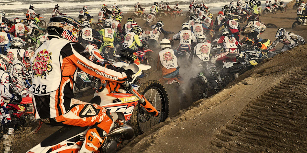 Red Bull Knock Out in slow motion