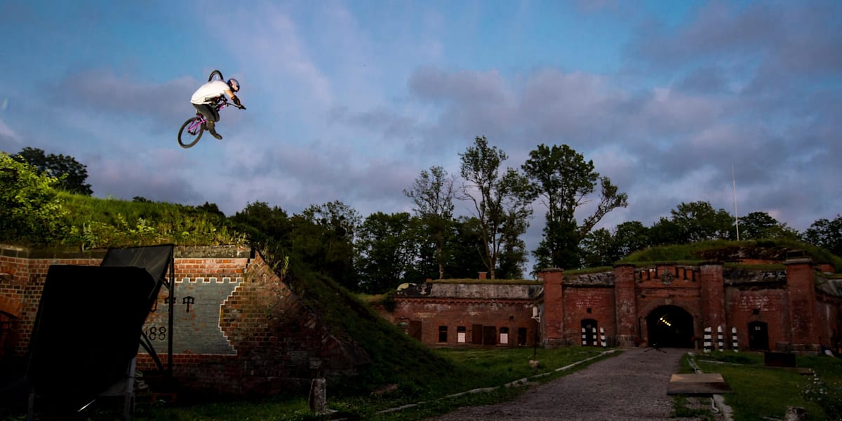 Pavel Alekhin: Fortification MTB world firsts, Red Bull