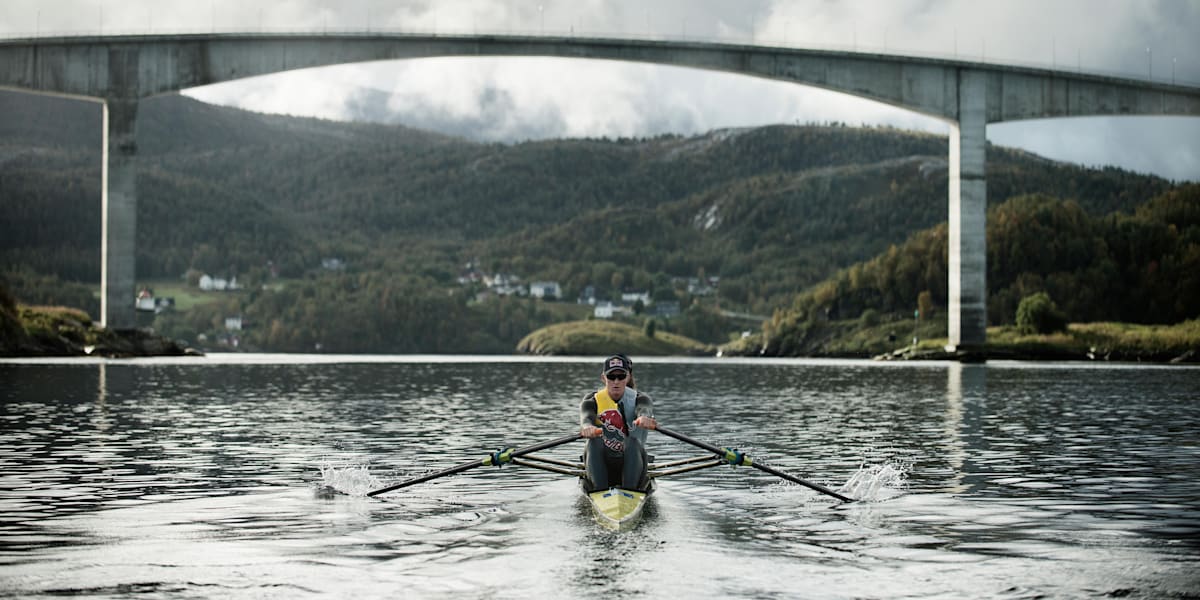 Strongest current in the world tackled by rowers