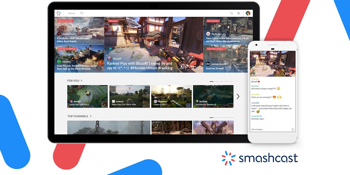 Weltweit größter eSport-Sender gestartet >>> Smashcast