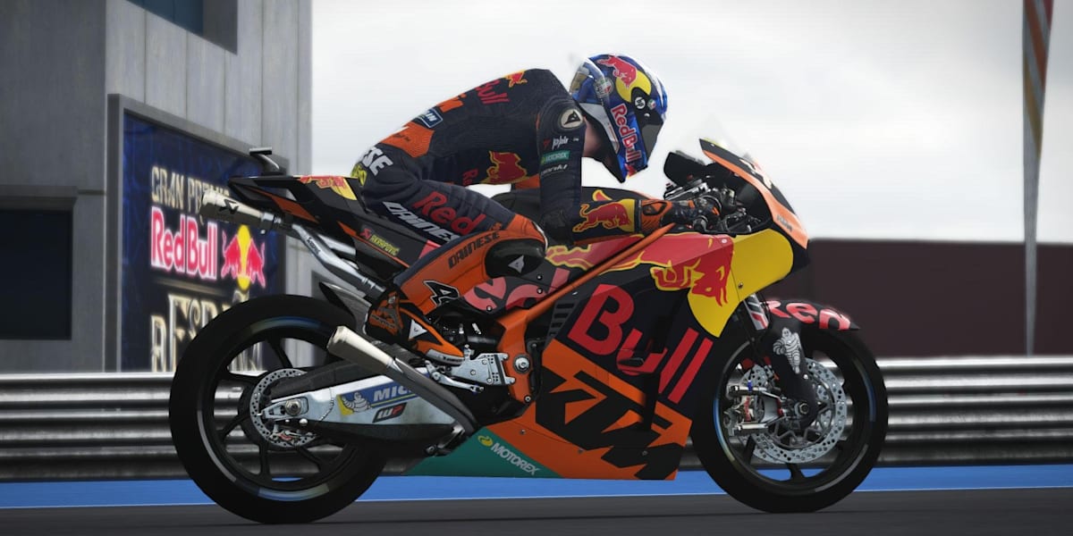 MotoGP 17 game | Milestone *interview* | Red Bull Games